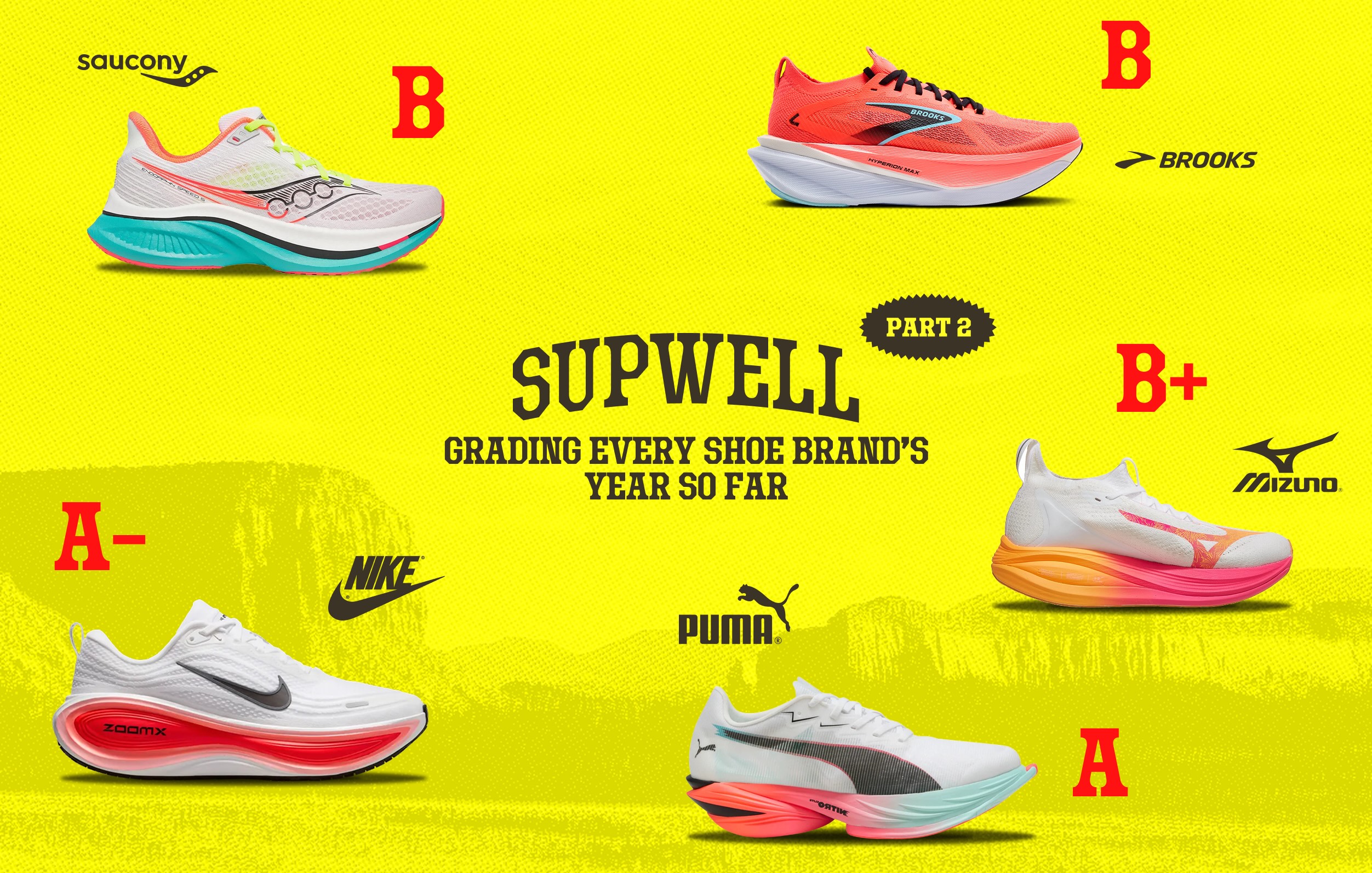 Ranking Running Shoe Brands for their 2025 Shoe Line-up: Saucony, Puma ...